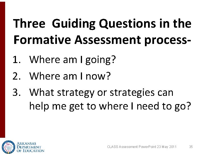 Effective Assessment CLASS Day 2 CLASS Assessment Power