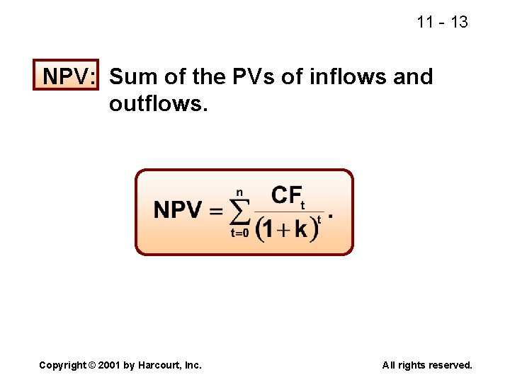 11 1 CHAPTER 11 The Basics of Capital