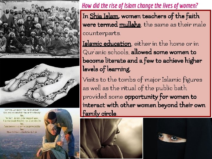 How did the rise of Islam change the