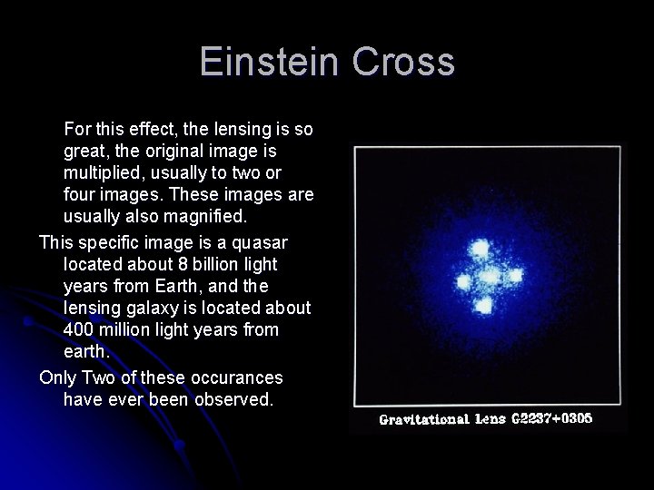 Gravitational Lensing By Shawn Carney What is Gravitational