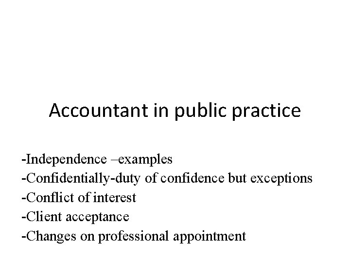 What is professional ethics Your role Your role