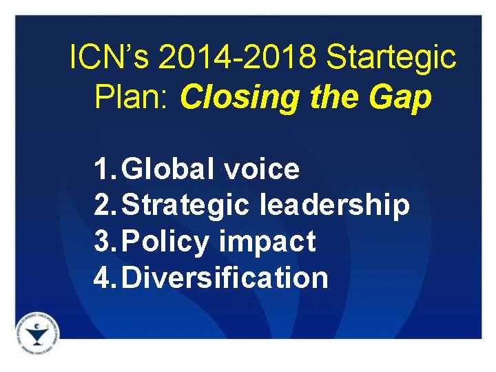 Nursing Leadership Leadership for change Dr Judith Shamian