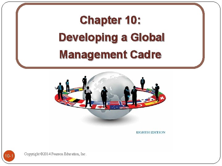 Chapter 10 Developing a Global Management Cadre 10