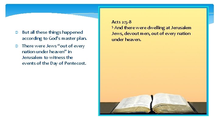 The Acts of the Apostles Lesson Three Peters