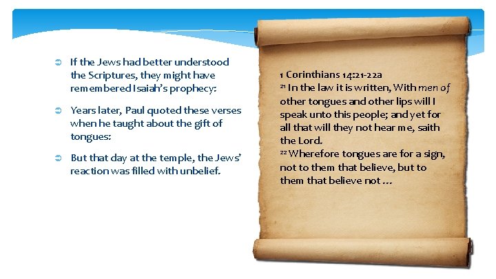 The Acts of the Apostles Lesson Three Peters