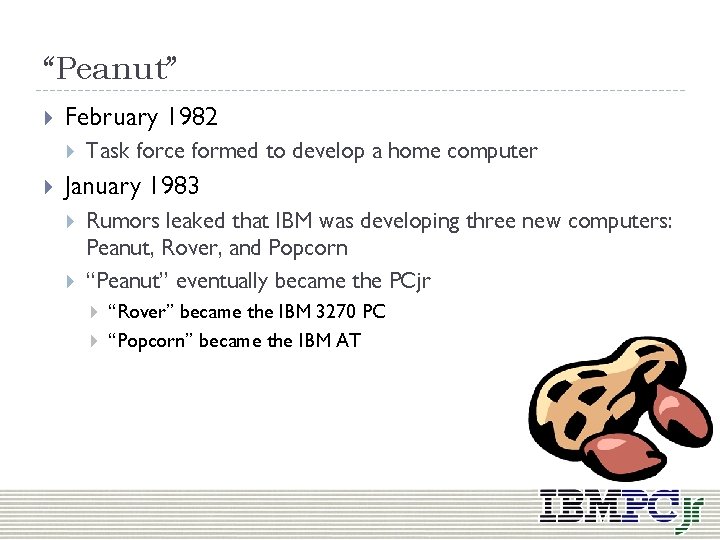 The PCjr Admiring One of IBMs Biggest Mistakes
