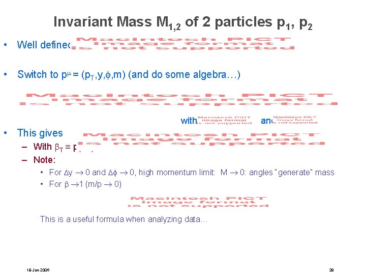 pp Collisions Introduction Kinematics Talking points based on