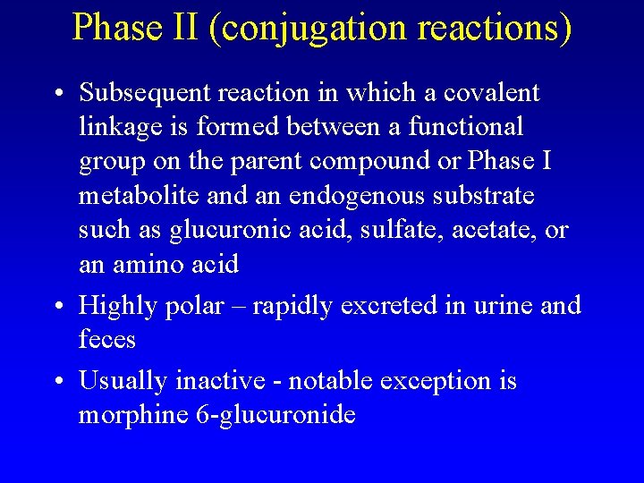 Introduction to Drug Metabolism Virginia A Johnson MS