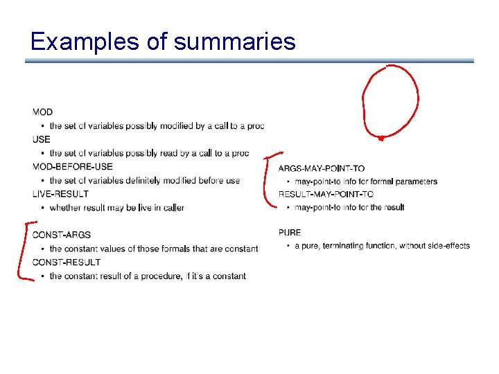 From last time Inlining pros and cons Pros