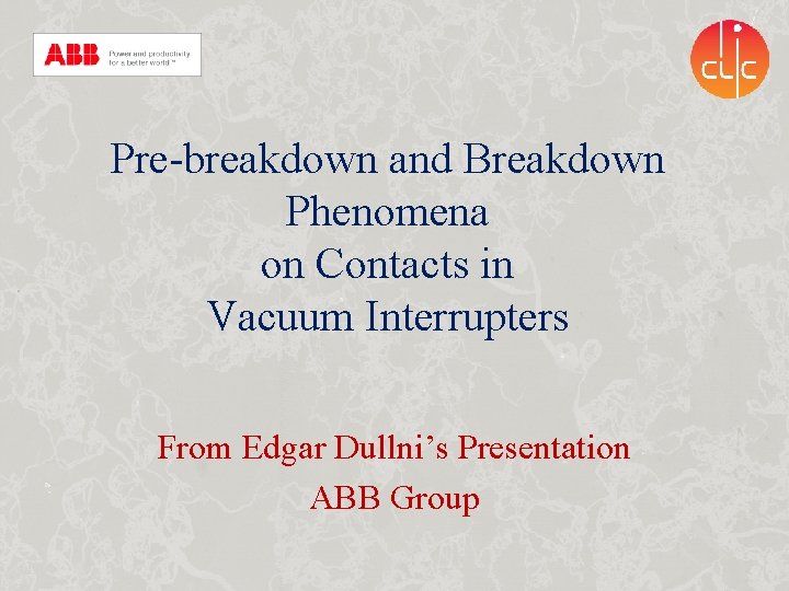 Prebreakdown and Breakdown Phenomena on Contacts in Vacuum