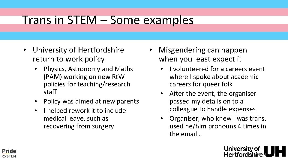 TransForming STEM Dr Ashley Spindler shehers University of