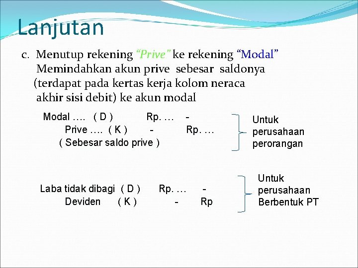Siklus Akuntansi Tahap Penyusunan Laporan Keuangan 3 Lilik