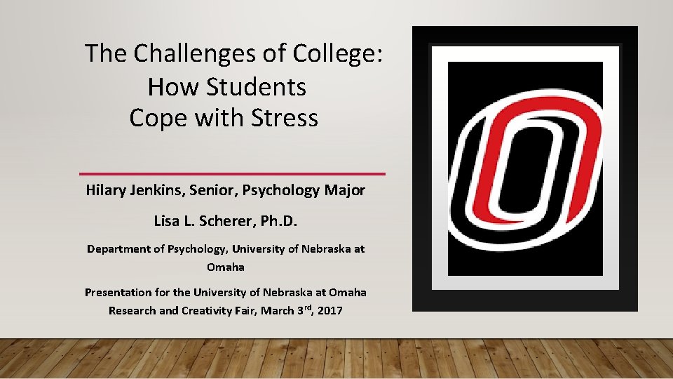 The Challenges of College How Students Cope with