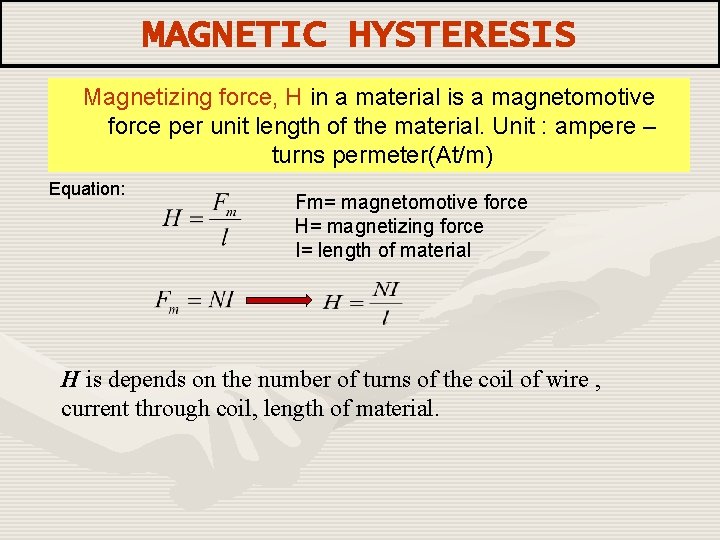 FUNDAMENTALS OF ELECTRICAL ENGINEERING ENT 163 LECTURE 6