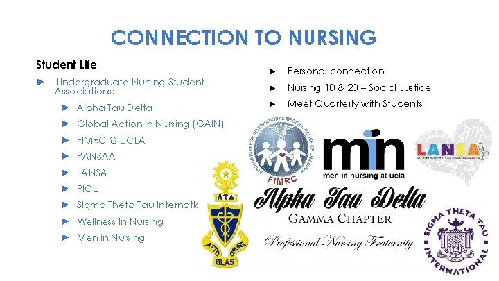 UCLA SCHOOL OF NURSING FALL 2021 BS PRELICENSURE