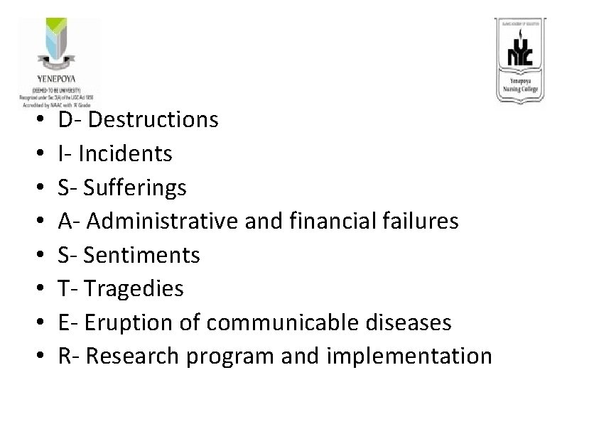 Unit 7 Disaster Nursing PRESENTED BY REVIEWED BY