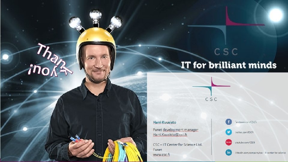 CSC Finnish Expertise in ICT for Research Education