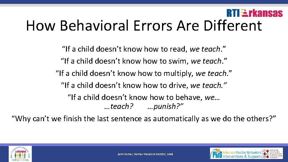 Teaching Behavioral Expectations Images in this module were