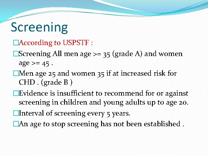 Dyslipidemia DR DUAA HIASAT Objectives Know the clinical