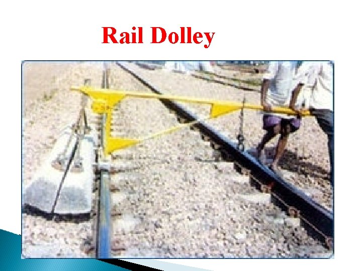 2 1 TROLLEYLORRYDOLLY WORKING Working of Push Trolley