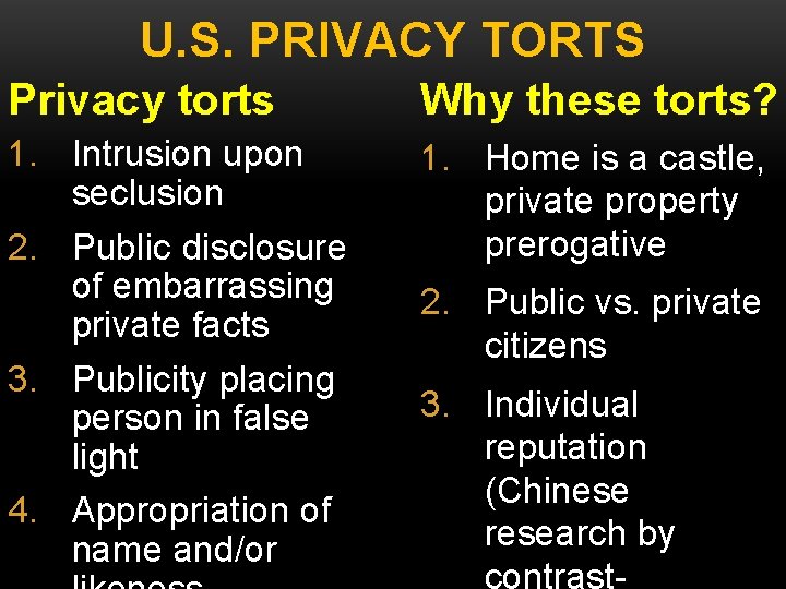 CALIFORNIAS CONSTITUTIONAL PRIVACY RIGHT Moderator David A Carrillo
