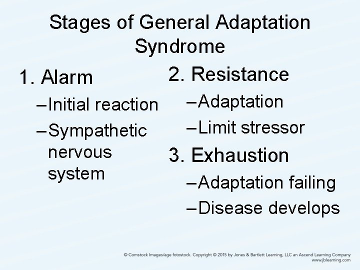 Chapter 2 Body Defenses Stress Universal experience Result