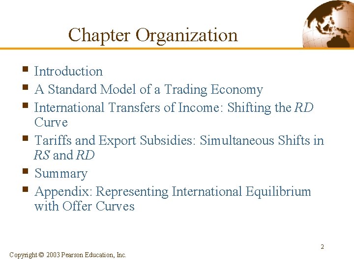 Chapter 5 The Standard Trade Model Prepared by