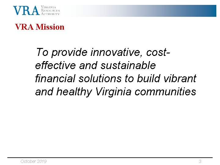 Virginia Resources Authority Infrastructure Financing Options Virginia ...