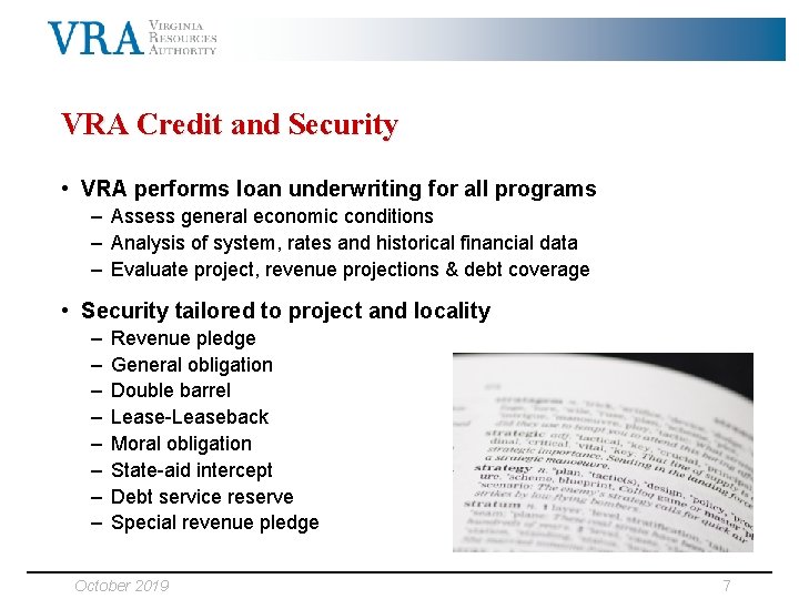 Virginia Resources Authority Infrastructure Financing Options Virginia ...