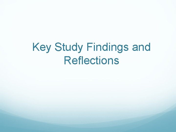 A Study of Significant Event Analysis at Three