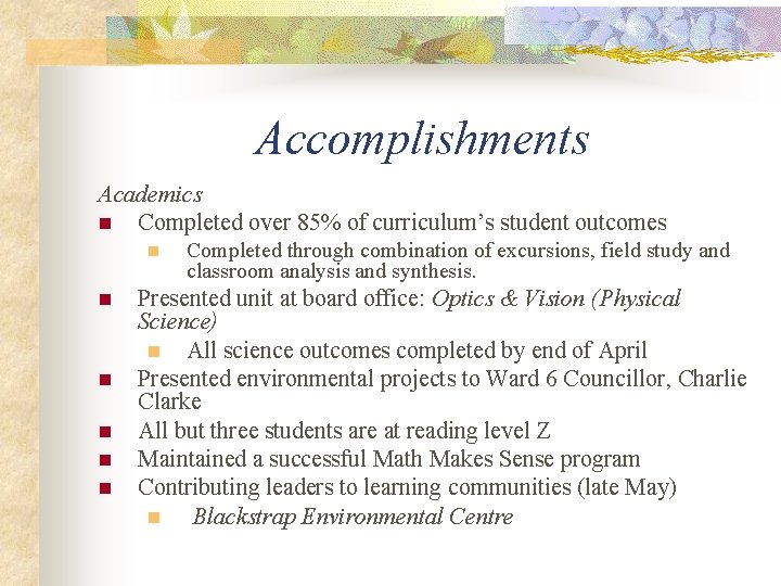 Eco Justice Classroom Without Borders Greater Saskatoon Catholic