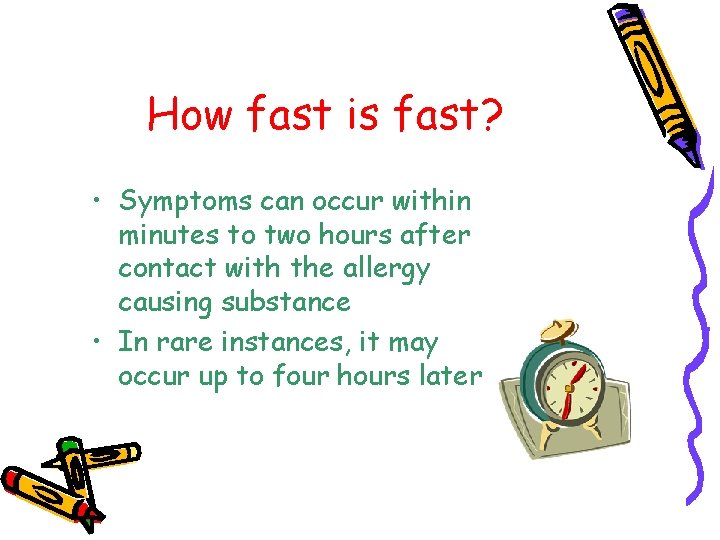 What is Anaphylaxis Is this a problem at