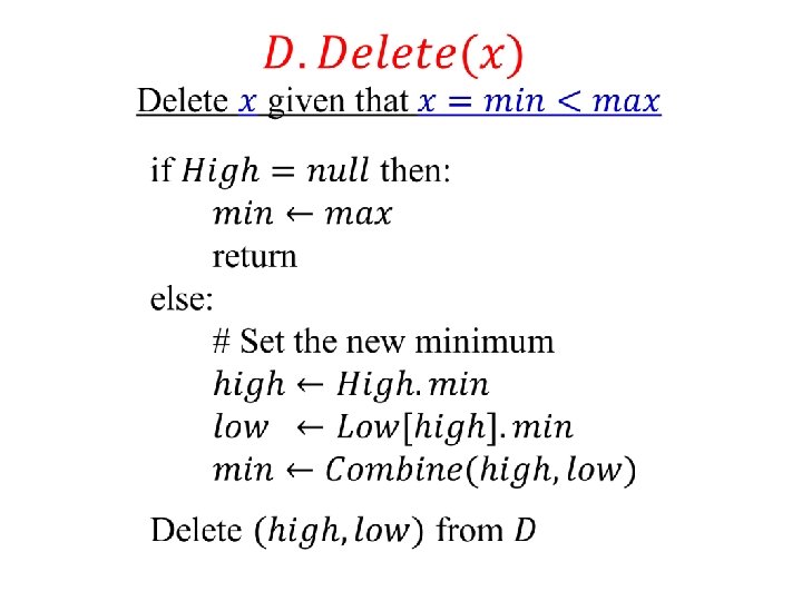van Emde Boas Trees Dynamic Predecessors Uri Zwick
