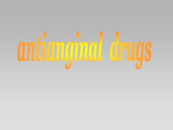 Anginal syndromes What is it TYPES OF ANGINA