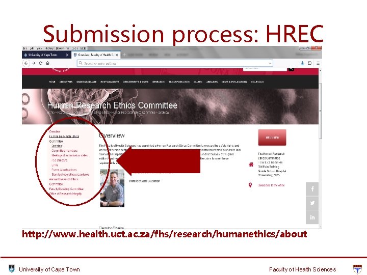 FACULTY OF HEALTH SCIENCES UNIVERSITY OF CAPE TOWN