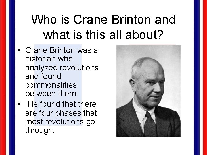 Stages of a Revolution Todays Objectives 1 We