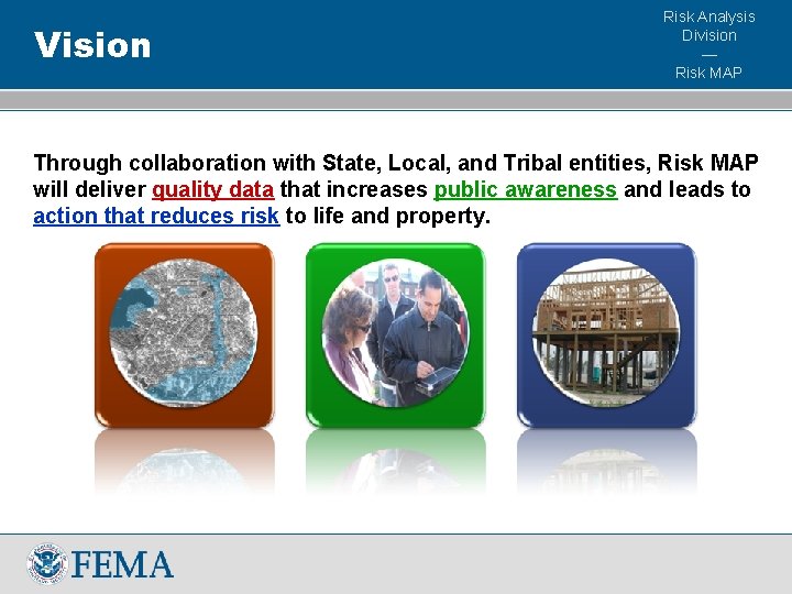 Risk MAP An Update to NFDA Doug Bellomo