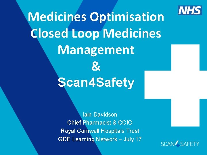 Medicines Optimisation Closed Loop Medicines Management Scan 4