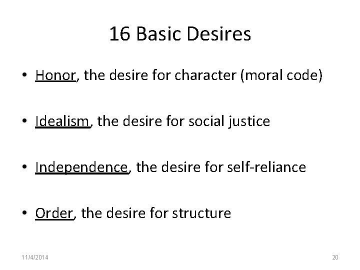 Everyday Tyranny Professor Steven Reiss 1142014 1 Everyday