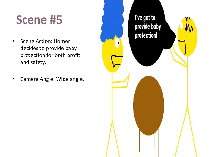 The Simpsons Story Board Assignment Central theme Comedy
