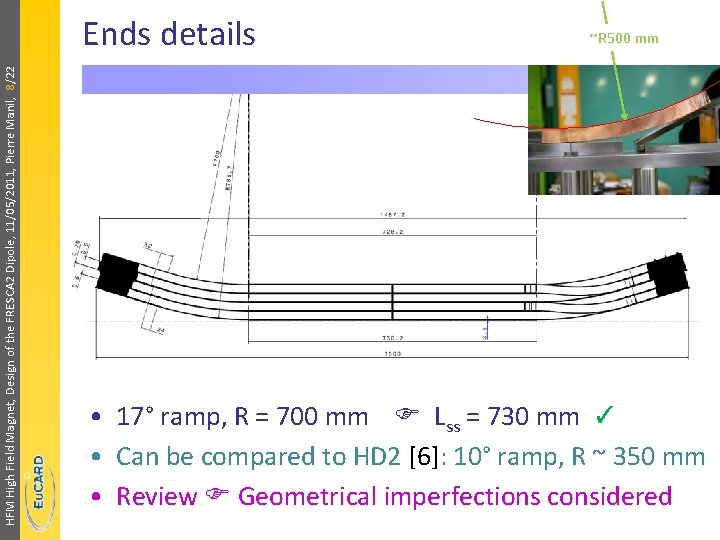 HFM High Field Magnet Design of the FRESCA