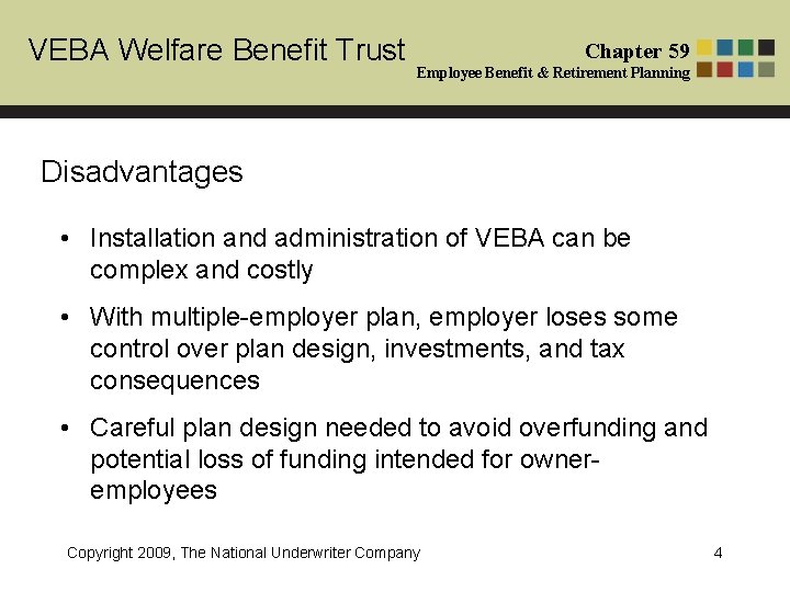 VEBA Welfare Benefit Trust Chapter 59 Employee Benefit