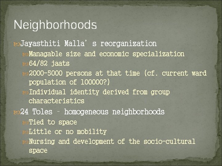 Characteristics and Challenges of Public Spaces of Kathmandu