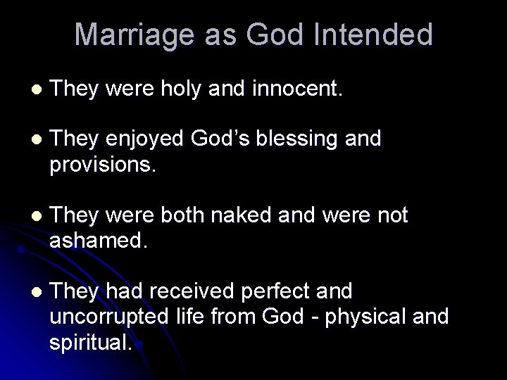 Genesis 2 18 25 18 The LORD God