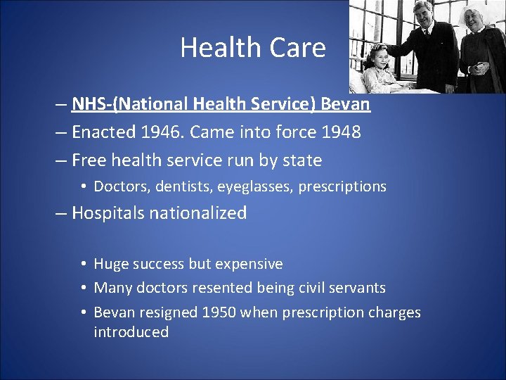 Britain 1945 1990 Britain in 1945 What were