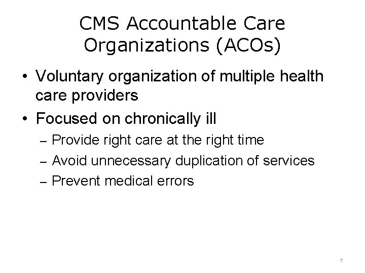 Care Coordination and Interoperable Health IT Systems Unit