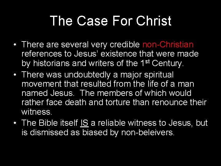 The Historicity of Jesus Can Jesus existence be