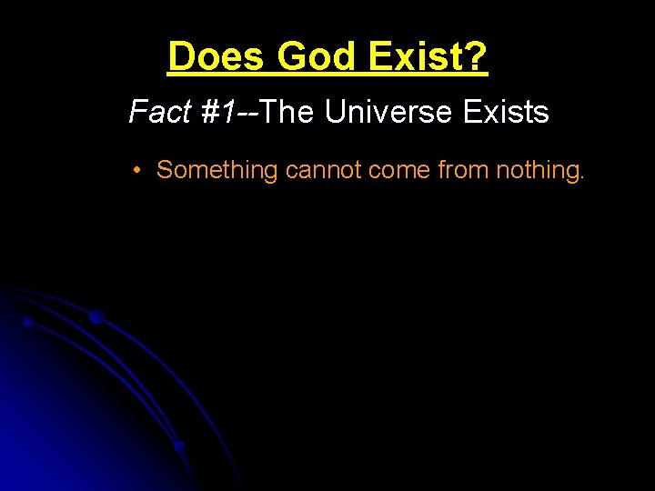 Does God Exist Genesis 1 1 By David