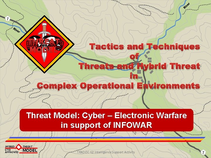 THREAT MODEL Tactics and Techniques of Threats and