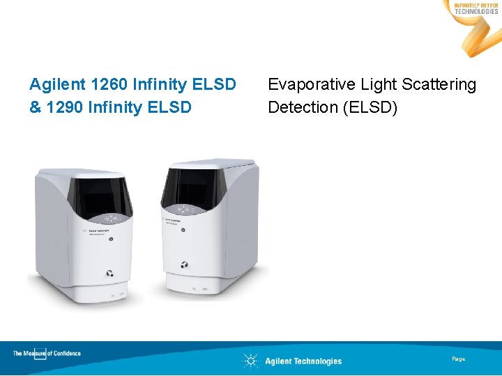 The Right Solution The Agilent 1200 Infinity Series